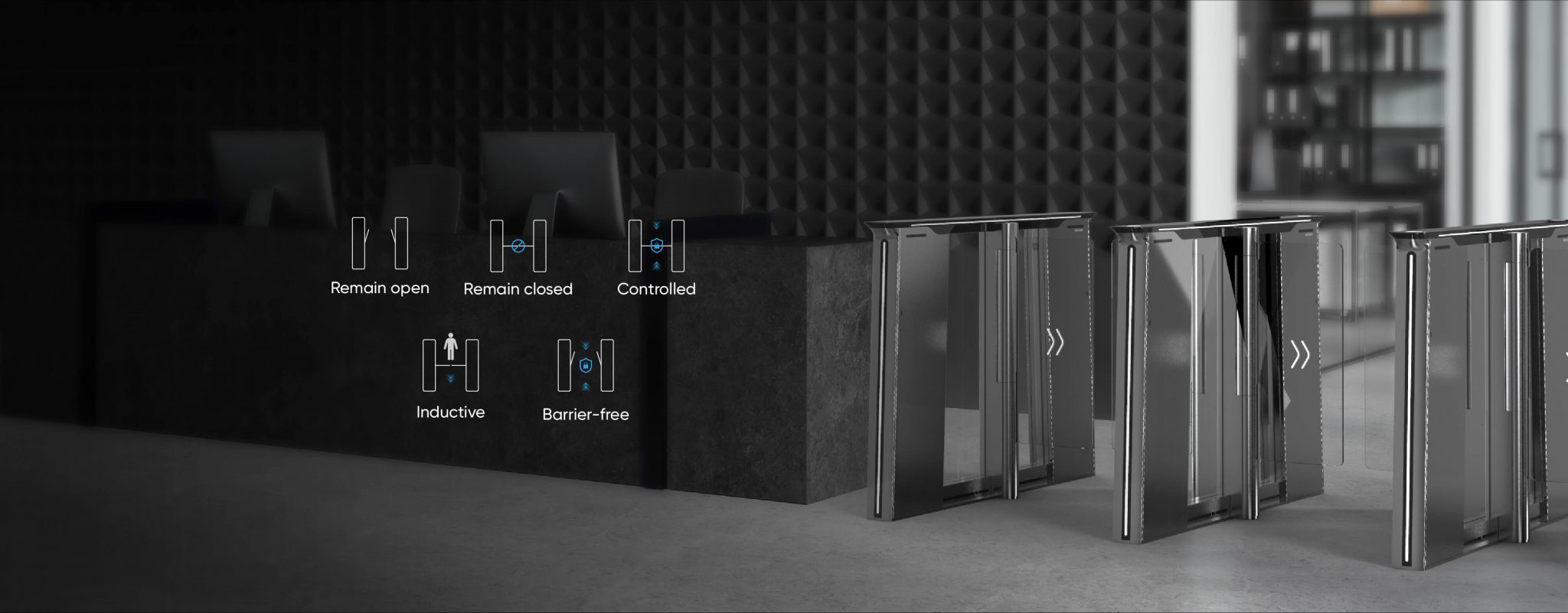 Hikvision- Speed Gates – DCoreDesign